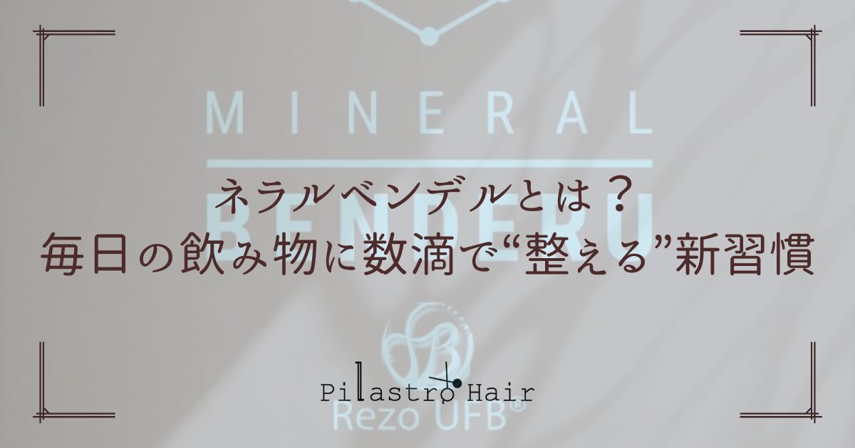 NOTTO HDとは？成分・違い・使い方・価格を解説｜Pilastro Hair【神戸/新長田】